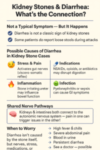 Kidney Stone Symptoms: Can Kidney Stones Cause Diarrhea?