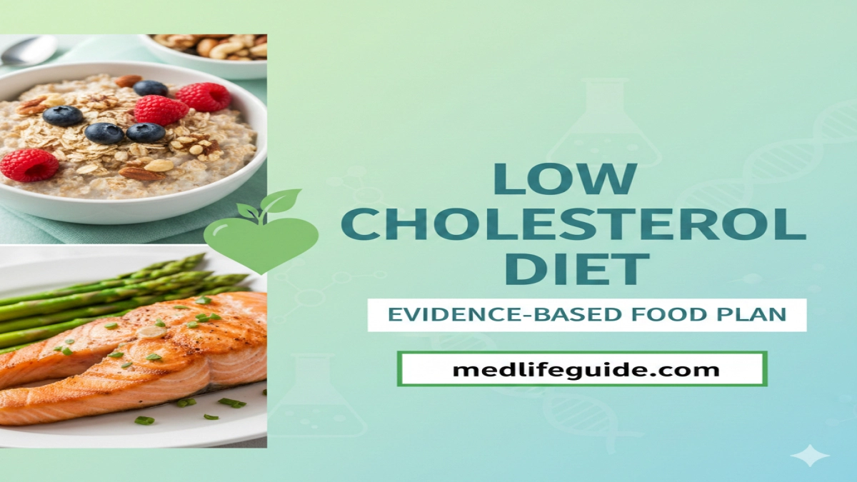 Low Cholesterol Diet: Evidence-Based Food Plan